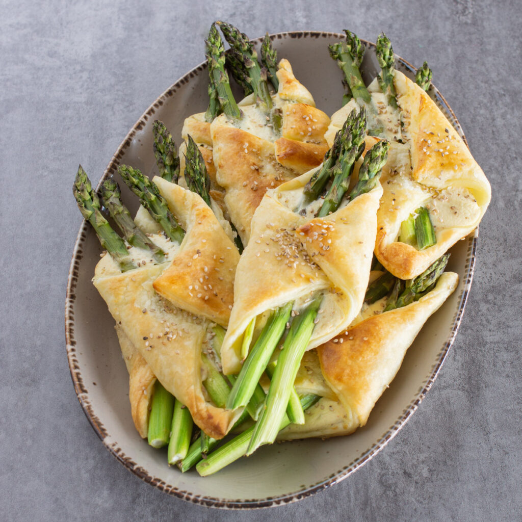 Spargel im Blätterteig - LieberBacken